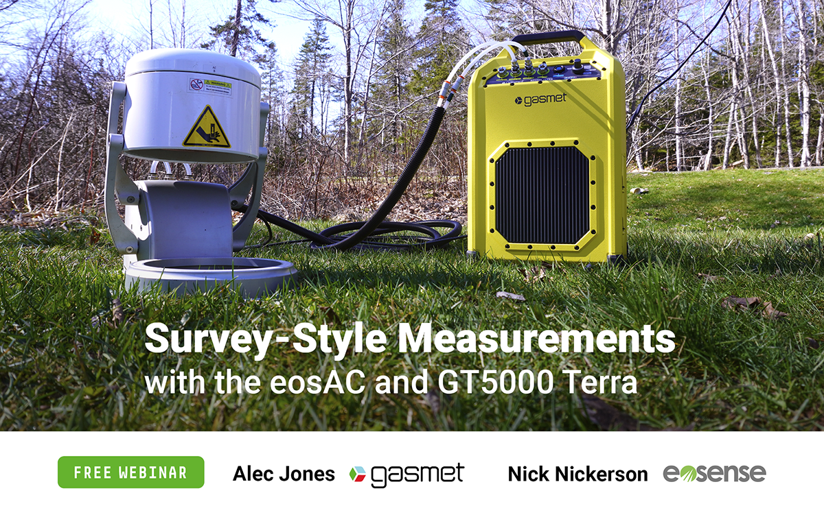 Survey-Style Measurements with the eosAC and GT5000 Terra - Gasmet.com.hk
